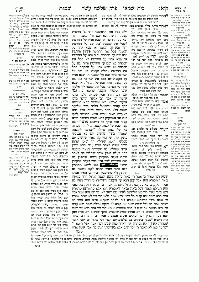 Yébamot - Daf 111 - Daf Yomi